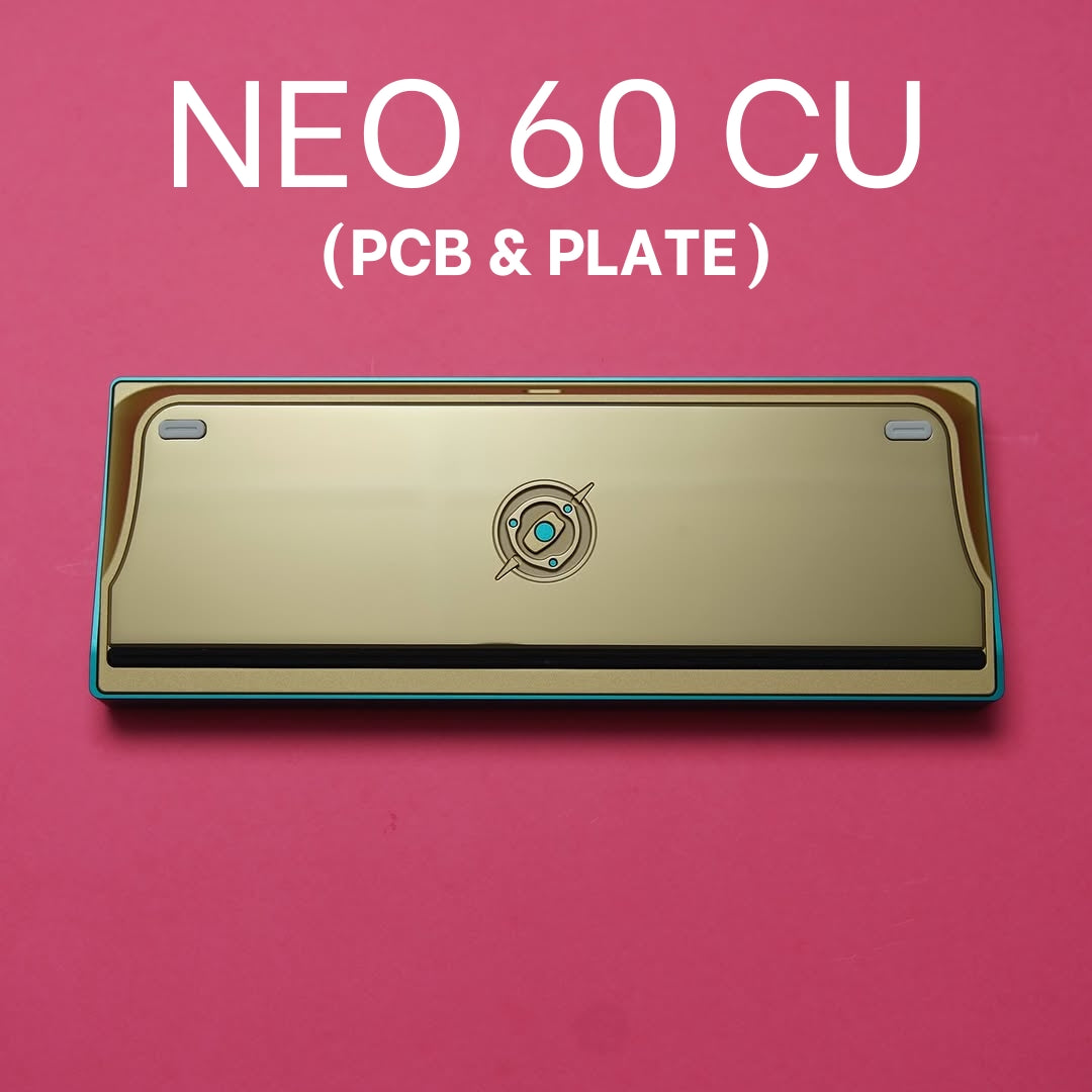 [Pre-Order] Neo60 Cu Custom Mechanical Keyboard (PCB + Plate) – Mecha Malaysia
