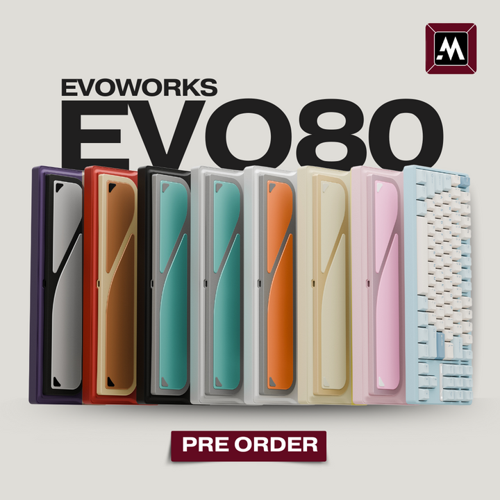 EVOWORKS EVO80 TKL Wireless Custom Mechanical Keyboard – Mecha Malaysia