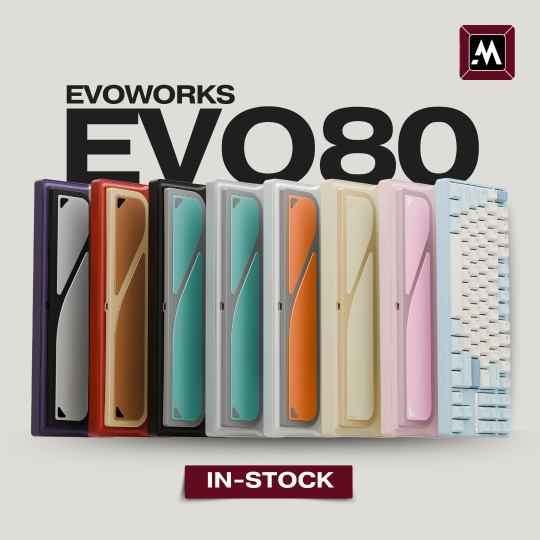 EVOWORKS EVO80 TKL Wireless Custom Mechanical Keyboard – Mecha Malaysia