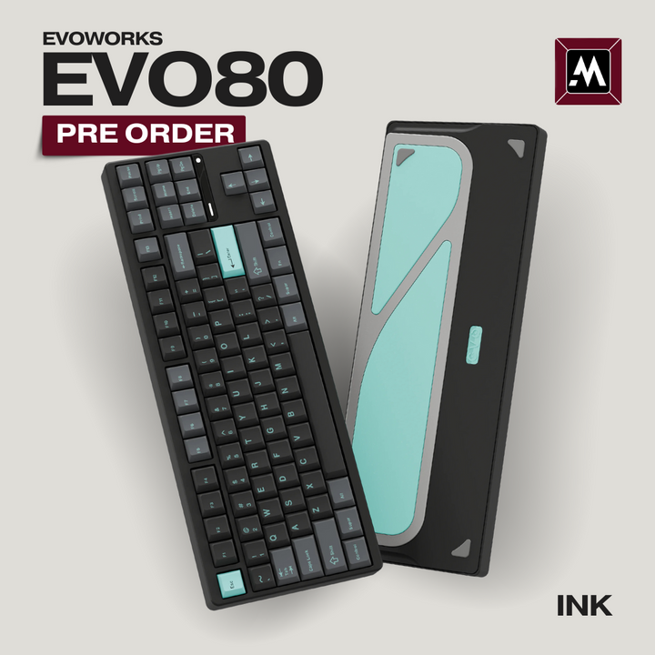 EVOWORKS EVO80 TKL Wireless Custom Mechanical Keyboard – Mecha Malaysia
