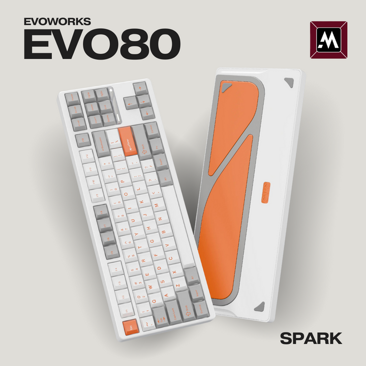 EVOWORKS EVO80 TKL Wireless Custom Mechanical Keyboard – Mecha